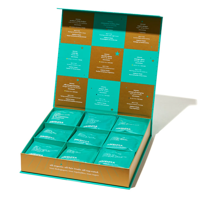 All the Best Sachet Tea Chest – DAVIDsTEA