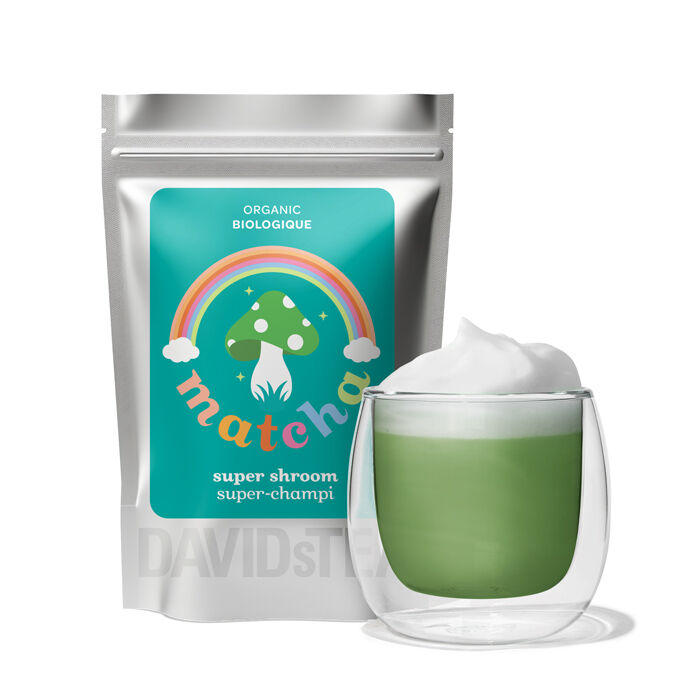 Organic Super Shroom Matcha - Unsweetened – DAVIDsTEA