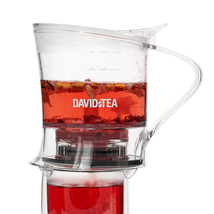 Clear 16 oz Tea Steeper – DAVIDsTEA