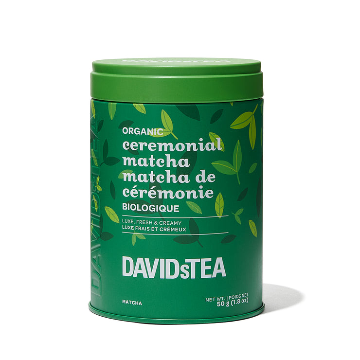 Organic Ceremonial Matcha Tea Printed Tin – DAVIDsTEA