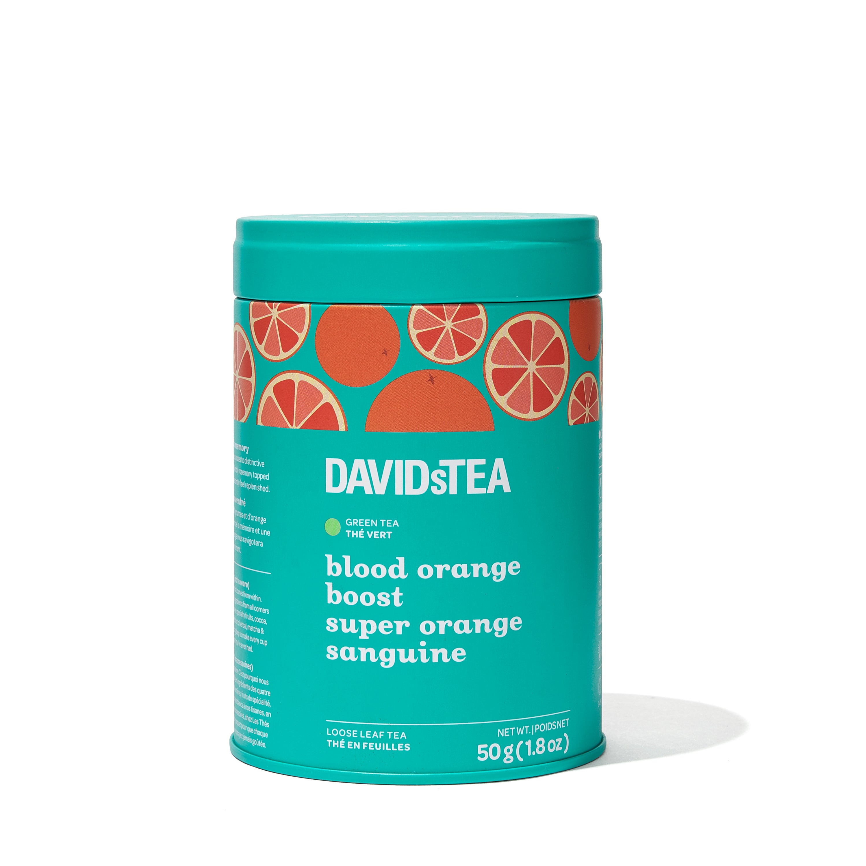 Blood Orange Boost Tea Printed Tin – DAVIDsTEA