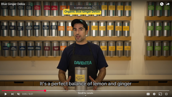 Organic Blue Ginger Detox Tea – DAVIDsTEA